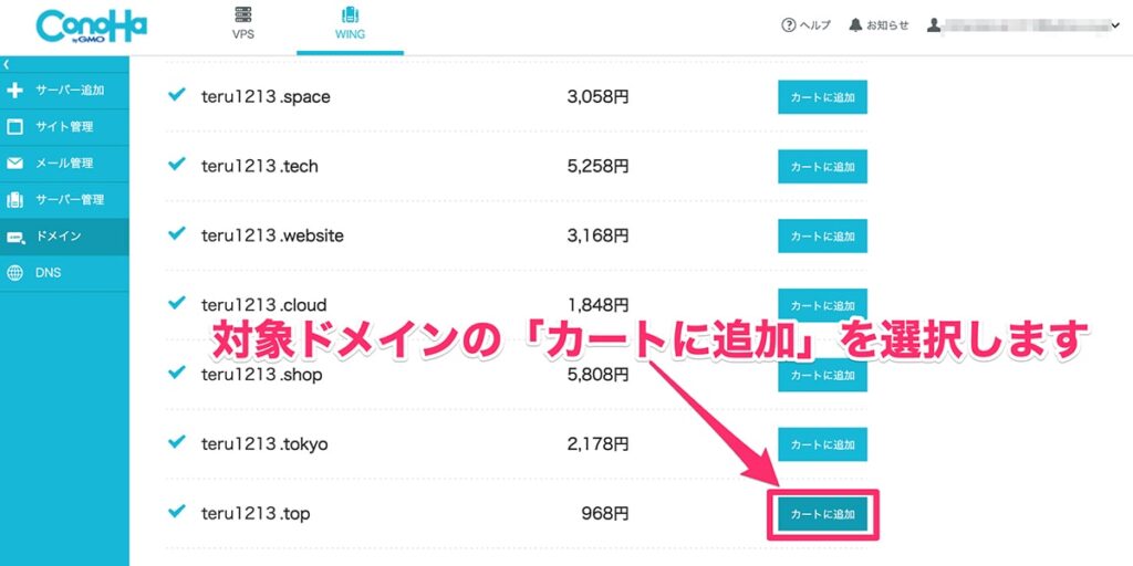 【ConoHa WING】WordPressインストールの具体的方法（初心者向け） | TERUBLOG